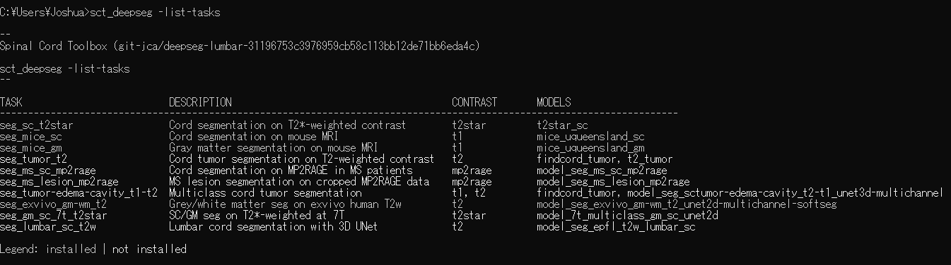 `sct_deepseg` colour-coding appears as grayscale on Command Prompt · Issue #3780 ...