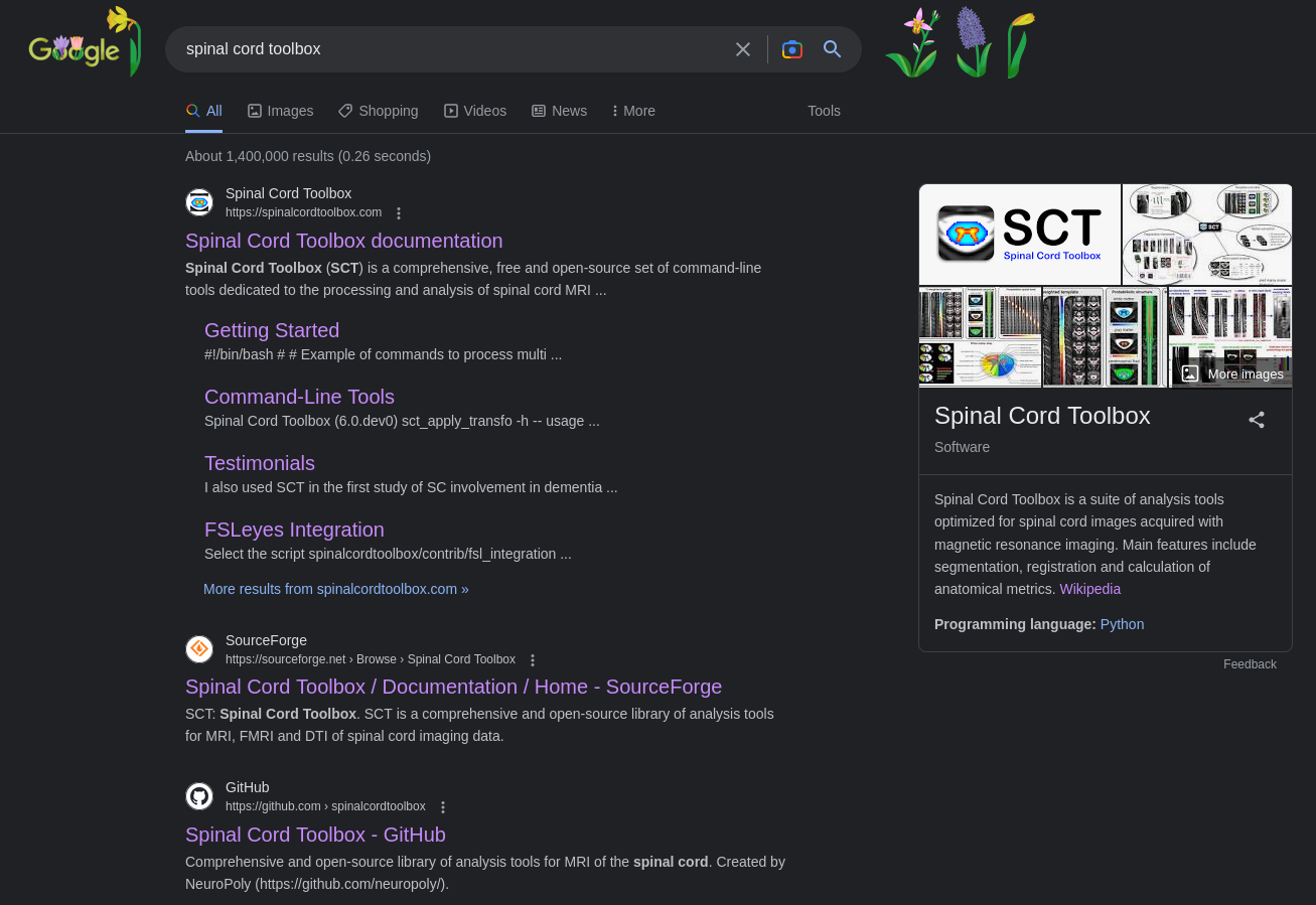 Improve SCT's web presence (e.g. in Google search results) · Issue #4067 · spinalcordtoolbox ...