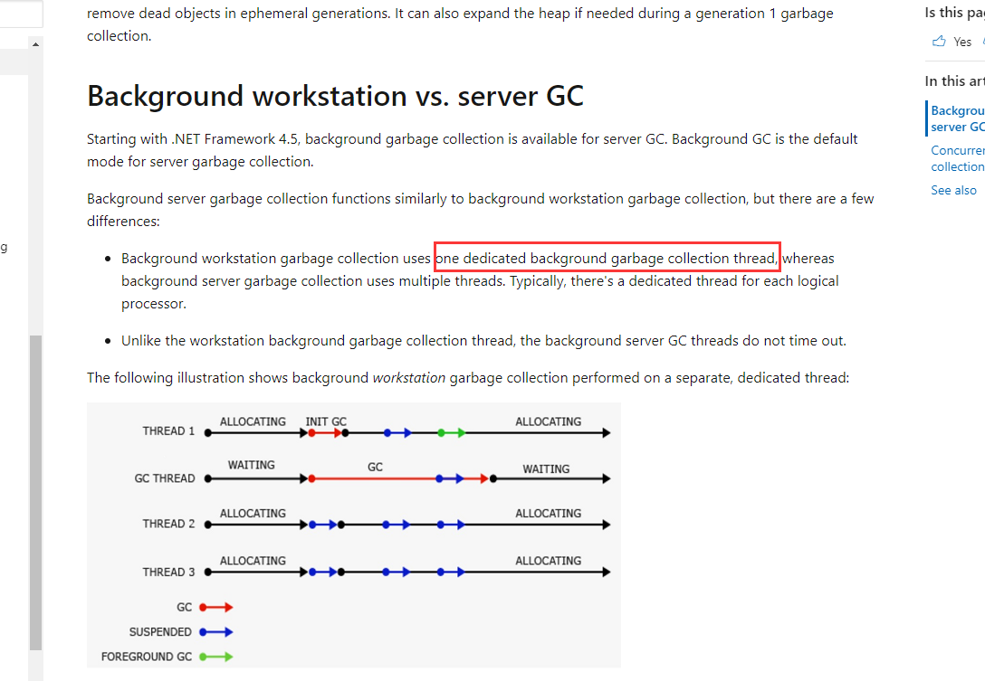 [Question]How to inspect the background gc thread? · Issue #41656 · dotnet/runtime · GitHub