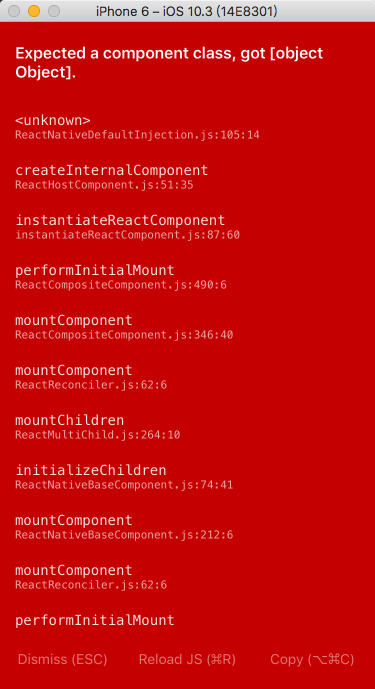 expected a component class got [object Object] · Issue #1526 · ant-design/ant-design-mobile · GitHub