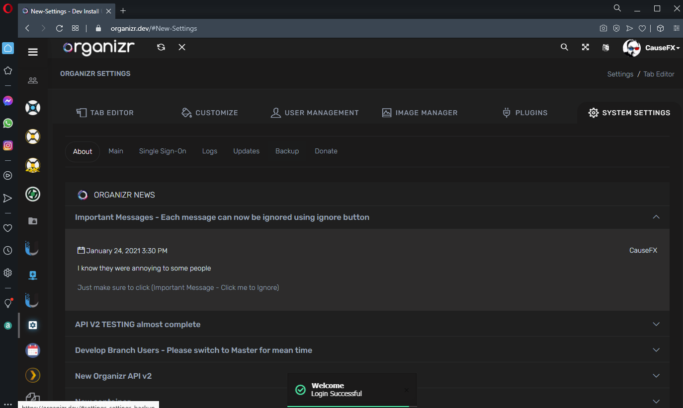 Login Error: API Connection Failed when using Opera Browser · Issue ...