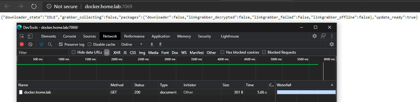 jdownloader on Homepage not work curl failure 28 · Issue #1510 ...