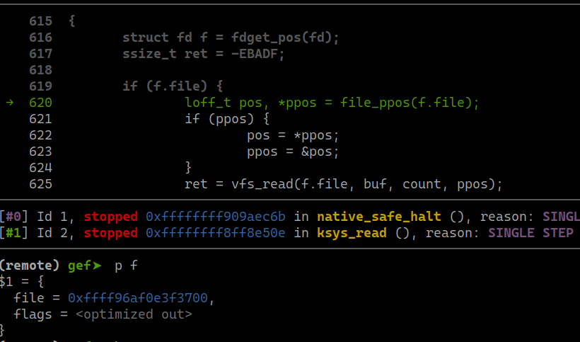 Gef Doesnt Print Kernel Symbol As Well · Issue 920 · Hugsygef · Github 