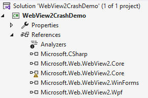 Initializing 2 managed WebView environments with different CoreWebView2EnvironmentOptions leads ...