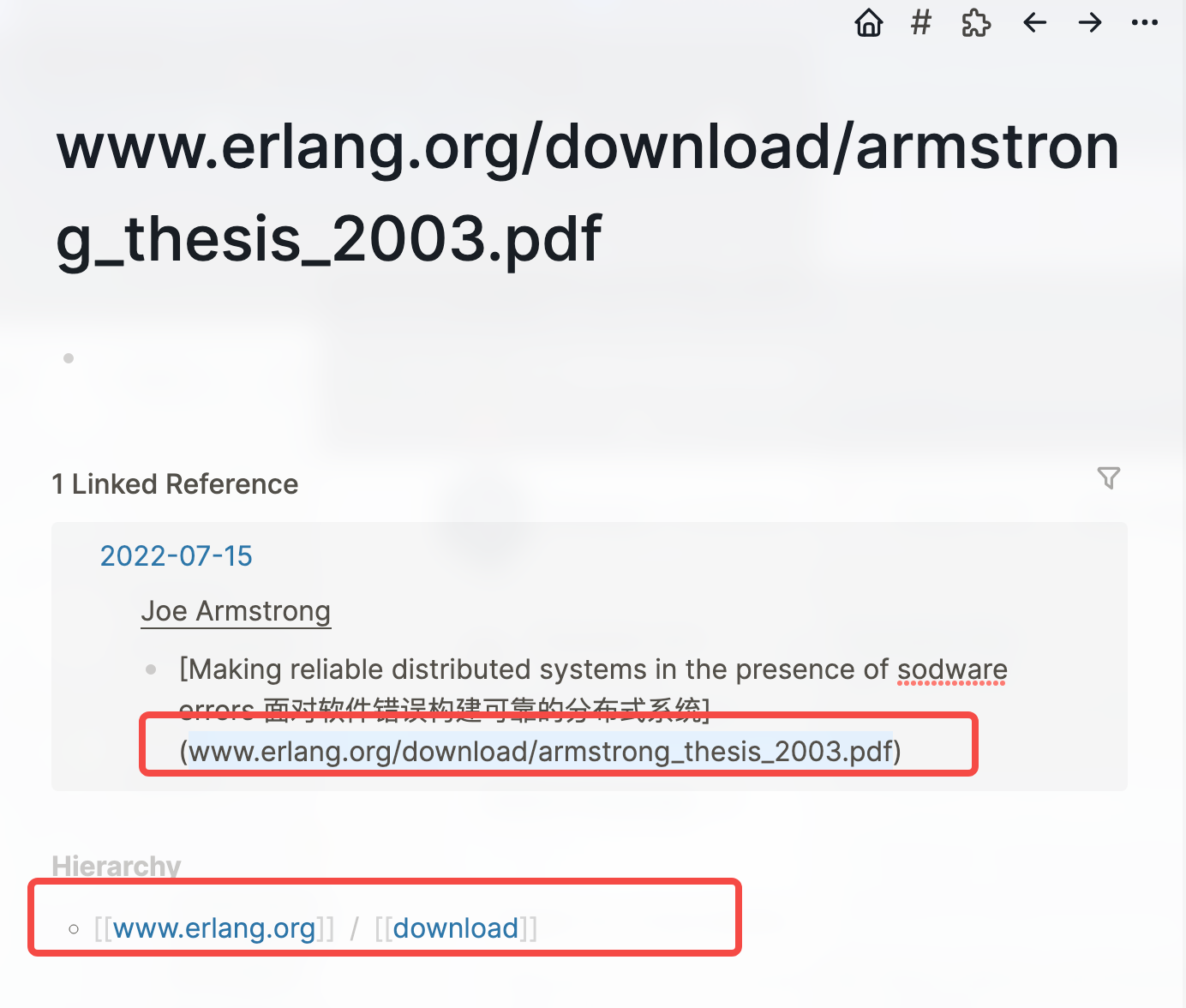 The Pdf Link Is Parsed As A Page · Issue 8521 · Logseqlogseq · Github