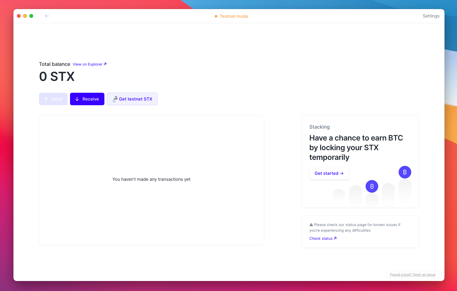 Improve empty state, wallet with no transactions · Issue #724 · leather ...