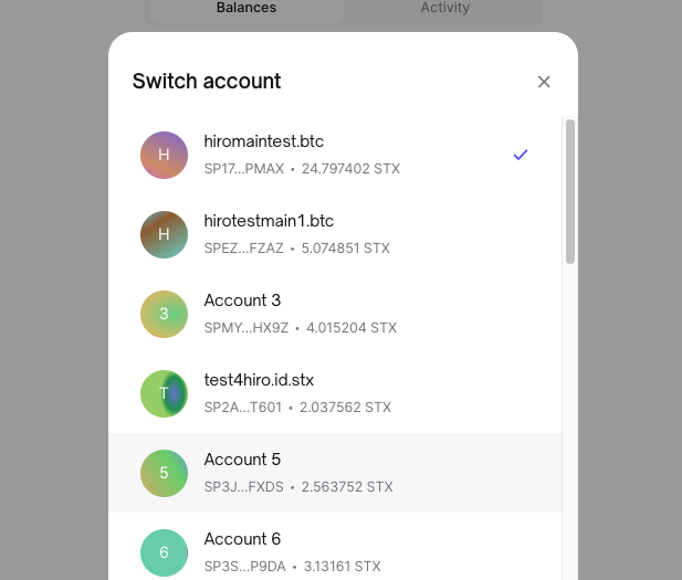 .id names not showing up in identity list · Issue #2241 · leather-io/extension · GitHub