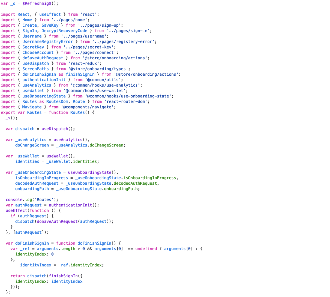 Sourcemaps aren't generating properly with dev mode · Issue #382 · leather-io/extension · GitHub