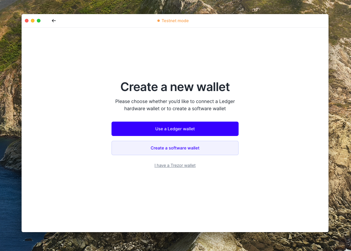 "I have a Trezor wallet" link · Issue #248 · leather-io/desktop · GitHub