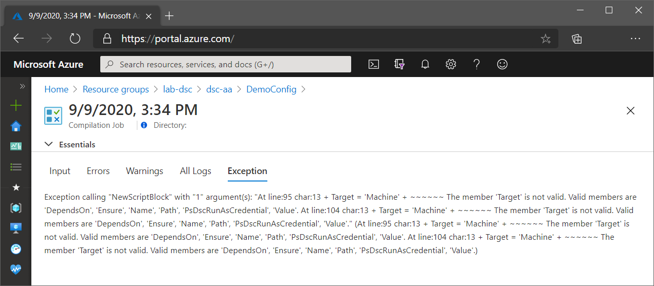 Target Property Is Valid Property · Issue 6607 · Microsoftdocspowershell Docs · Github