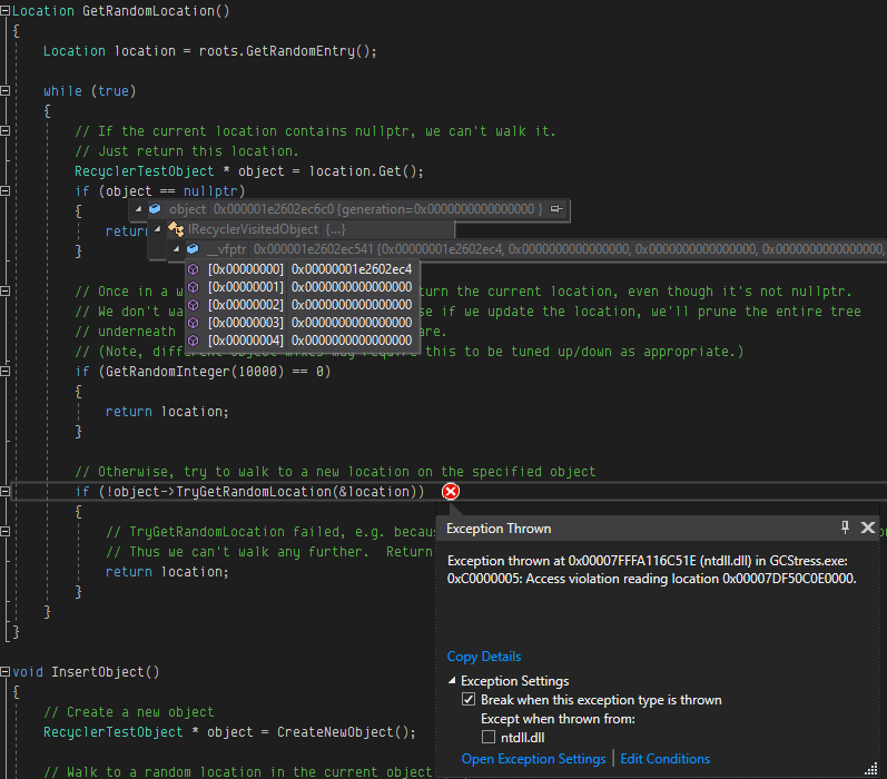 Crash In Gcstress With Concurrent Gc Enabled · Issue 6495 · Chakra Core Chakracore · Github