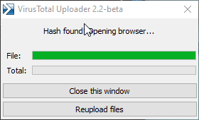 Necessary improvements · Issue #73 · SamuelTulach/VirusTotalUploader · GitHub