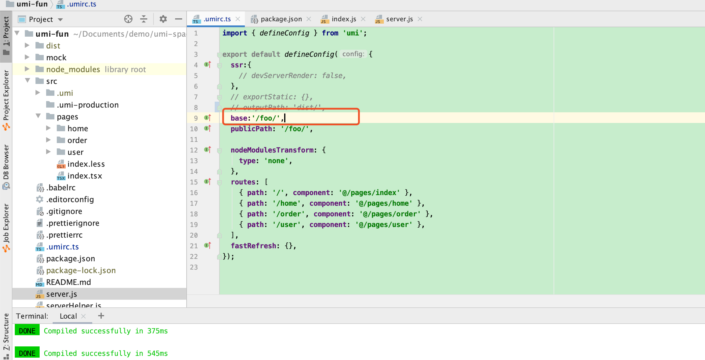 升级之后 umi 设置base 无效 · Issue #48 · alitajs/umi-plugin-keep-alive · GitHub
