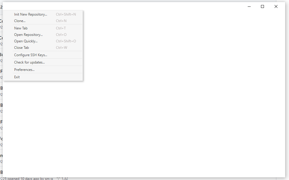Application not display (White window) · Issue #237 · fork-dev/TrackerWin · GitHub