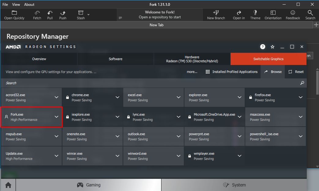 Application not display (White window) · Issue #237 · fork-dev/TrackerWin · GitHub