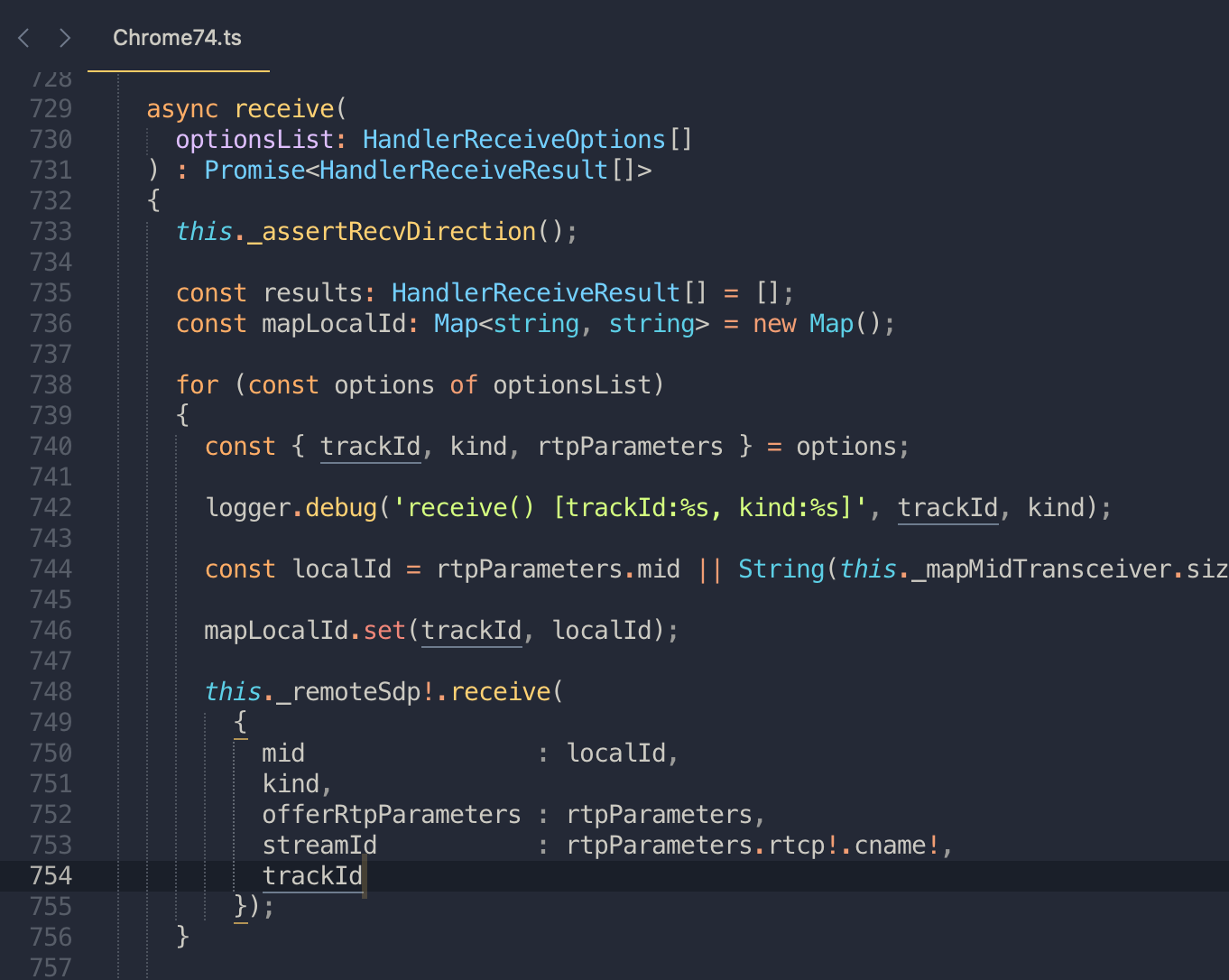 Mediasoup client is synchronizing all the producers even if they belong to different streams ...