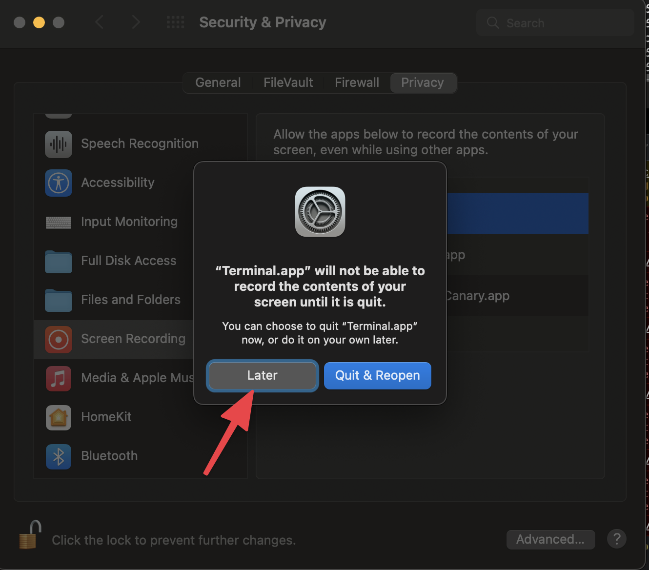 [Bug]: systemPreferences.getMediaAccessStatus('screen') doesn't retrieve new status once changed ...