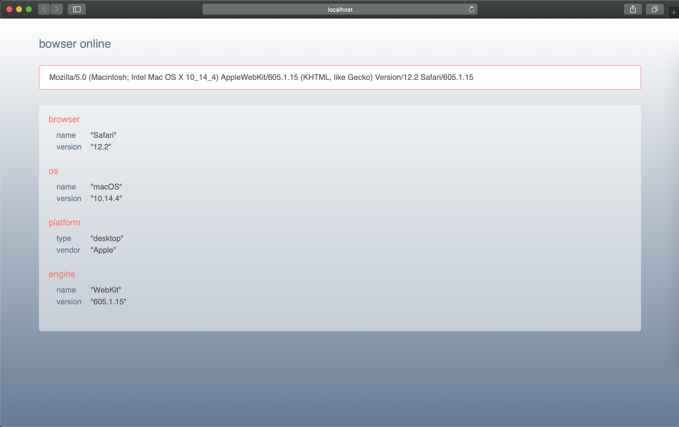 Online Web App To Test Bowser Done · Issue 324 · Bowser Js Bowser · Github