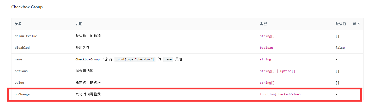 Checkbox.Group的onChange方法增加prevValue参数(Add 'prevValue' argument for Checkbox.Group onChange API ...