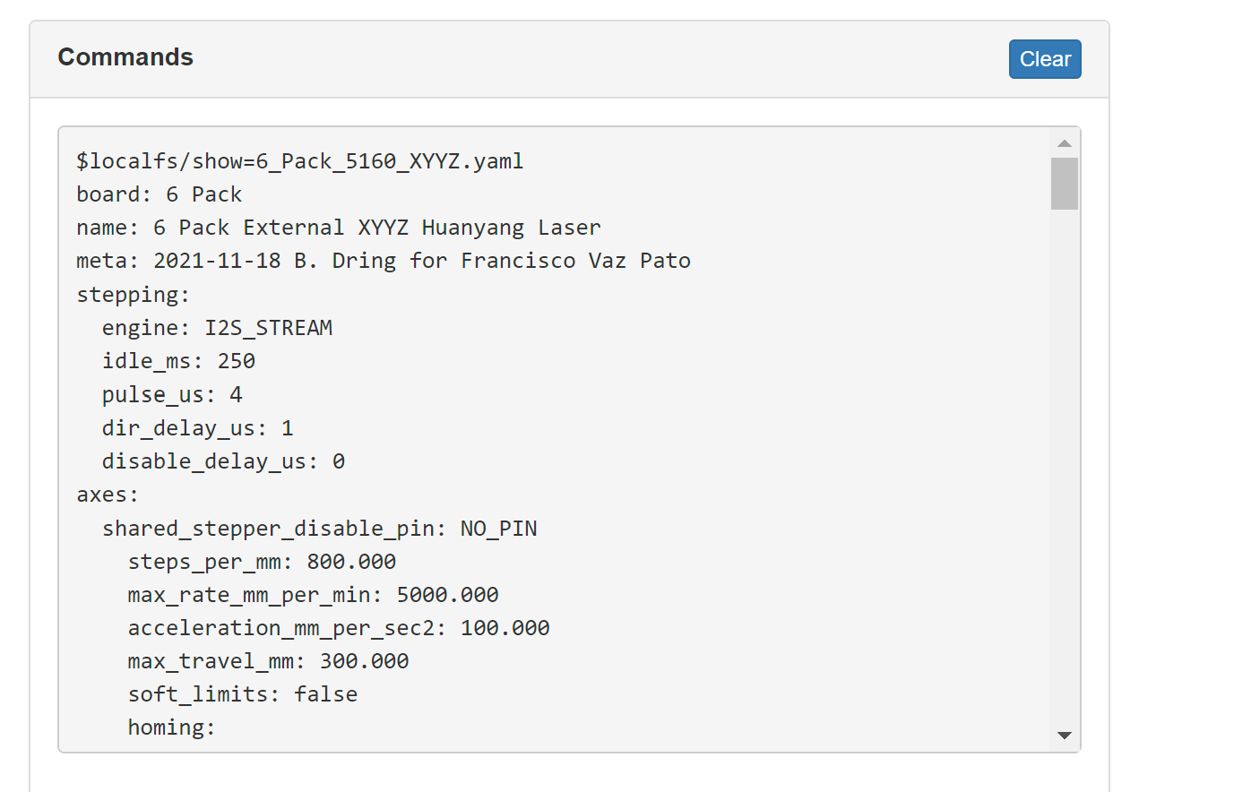 Localfs Show Config Yaml Missing X Element In Output · Issue 212 · Bdring Fluidnc · Github