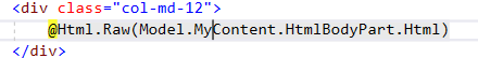 [Image] tag in HtmlBody doesn't render properly with @Html.Raw ...