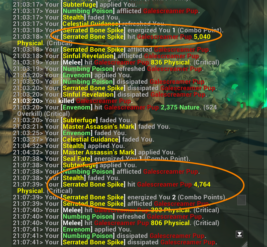Serrated Bone Spike CP inconsistent · Issue #823 · SimCMinMax/WoW-BugTracker · GitHub