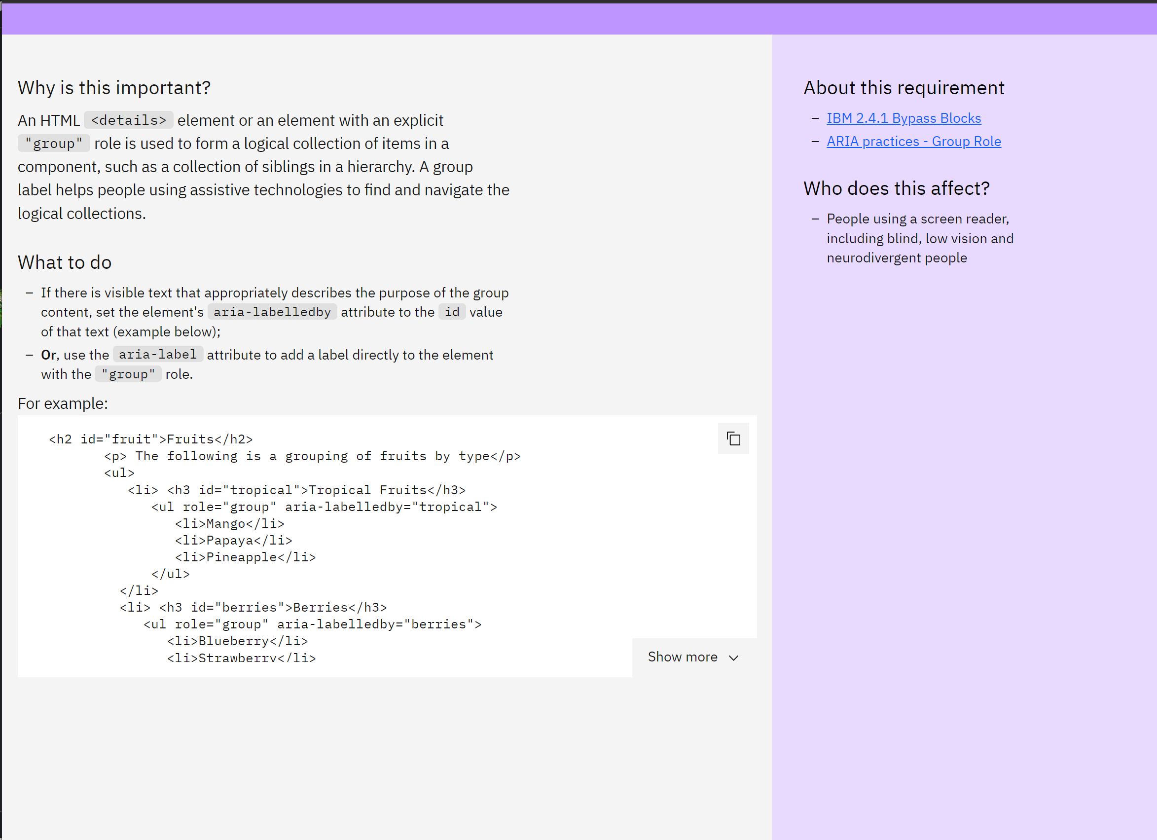 [BUG]: missing title and script section in help file for Rpt_Aria_GroupRoleLabel_Implicit ...