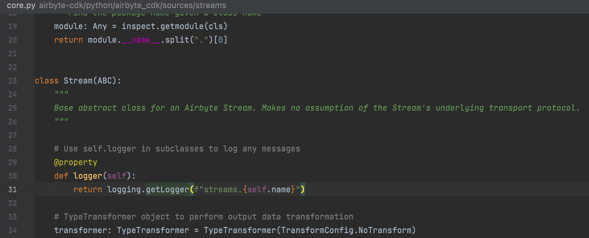 CDK: broken logger in streams · Issue #7981 · airbytehq/airbyte · GitHub