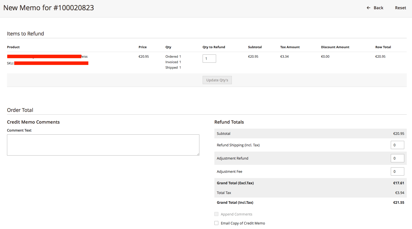 Partial credit memo tax calculation · Issue #8797 · magento/magento2 · GitHub