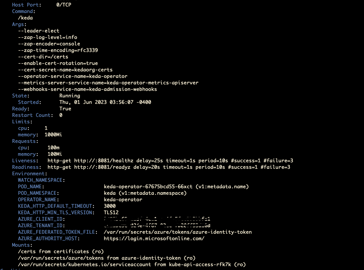 Workload Identity with KEDA · Issue #4597 · kedacore/keda · GitHub