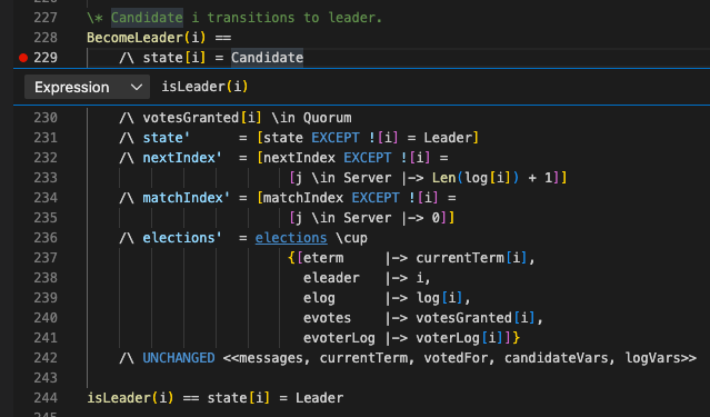 Conditional breakpoint not hit · Issue #274 · tlaplus/vscode-tlaplus · GitHub