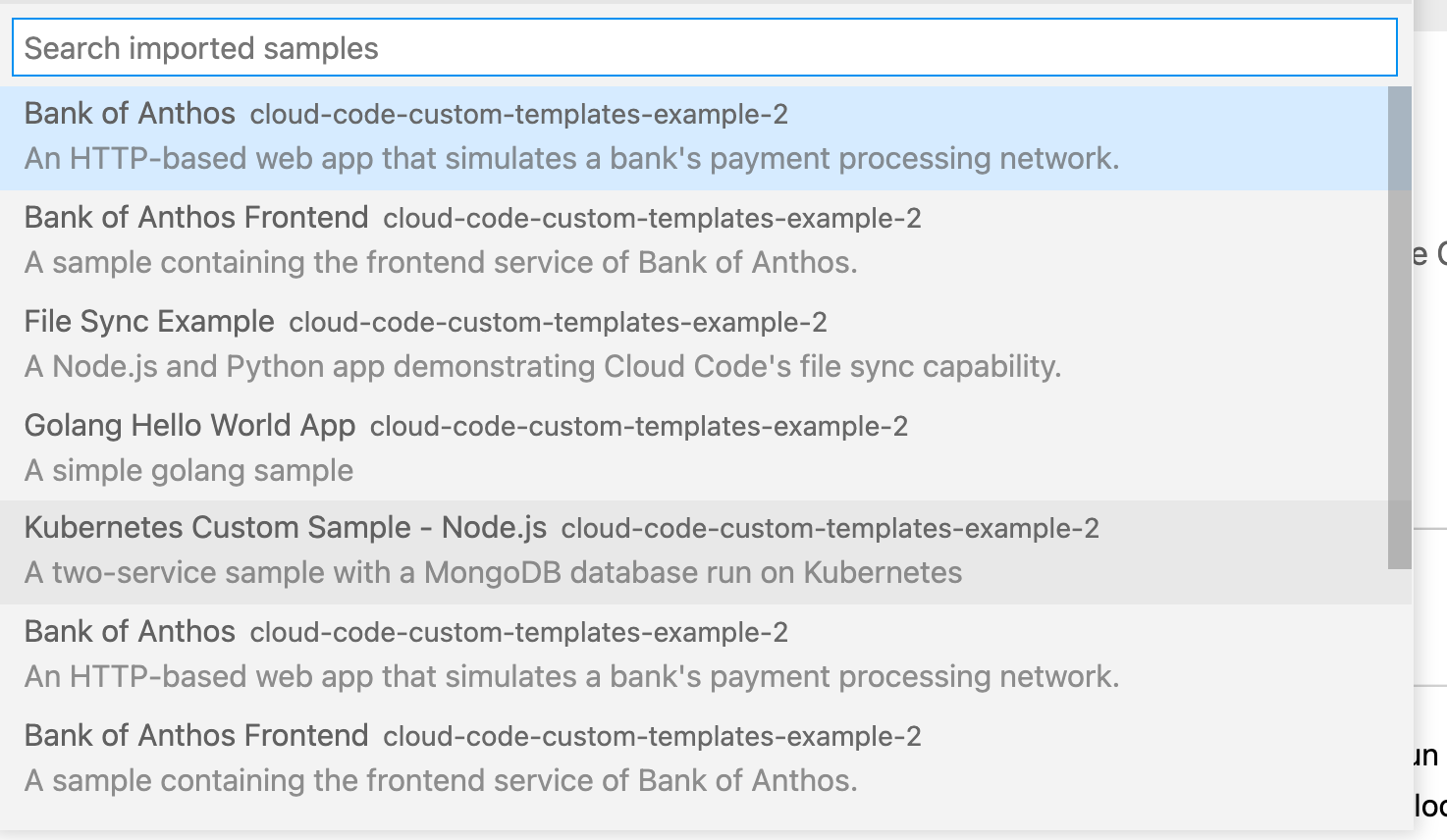 Custom Sample Repo requires .git at end of repo url · Issue #429 · GoogleCloudPlatform/cloud ...