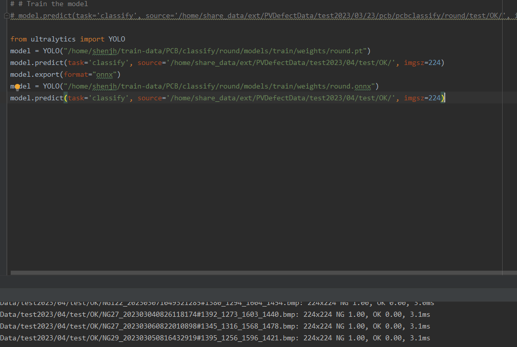 yolov8 classify model .pt convert to .onnx, result not right · Issue #2134 · ultralytics ...
