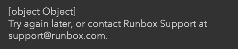 [object Object] error on loading some messages · Issue #1262 · runbox/runbox7 · GitHub