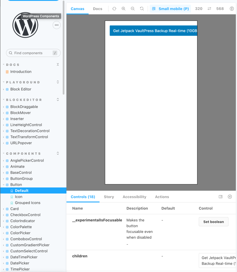Button component with set variant doesn't wrap text · Issue #45724 · WordPress/gutenberg · GitHub