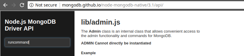 Model.runcommand not working with the mongoose 5.X · Issue #7334 · Automattic/mongoose · GitHub