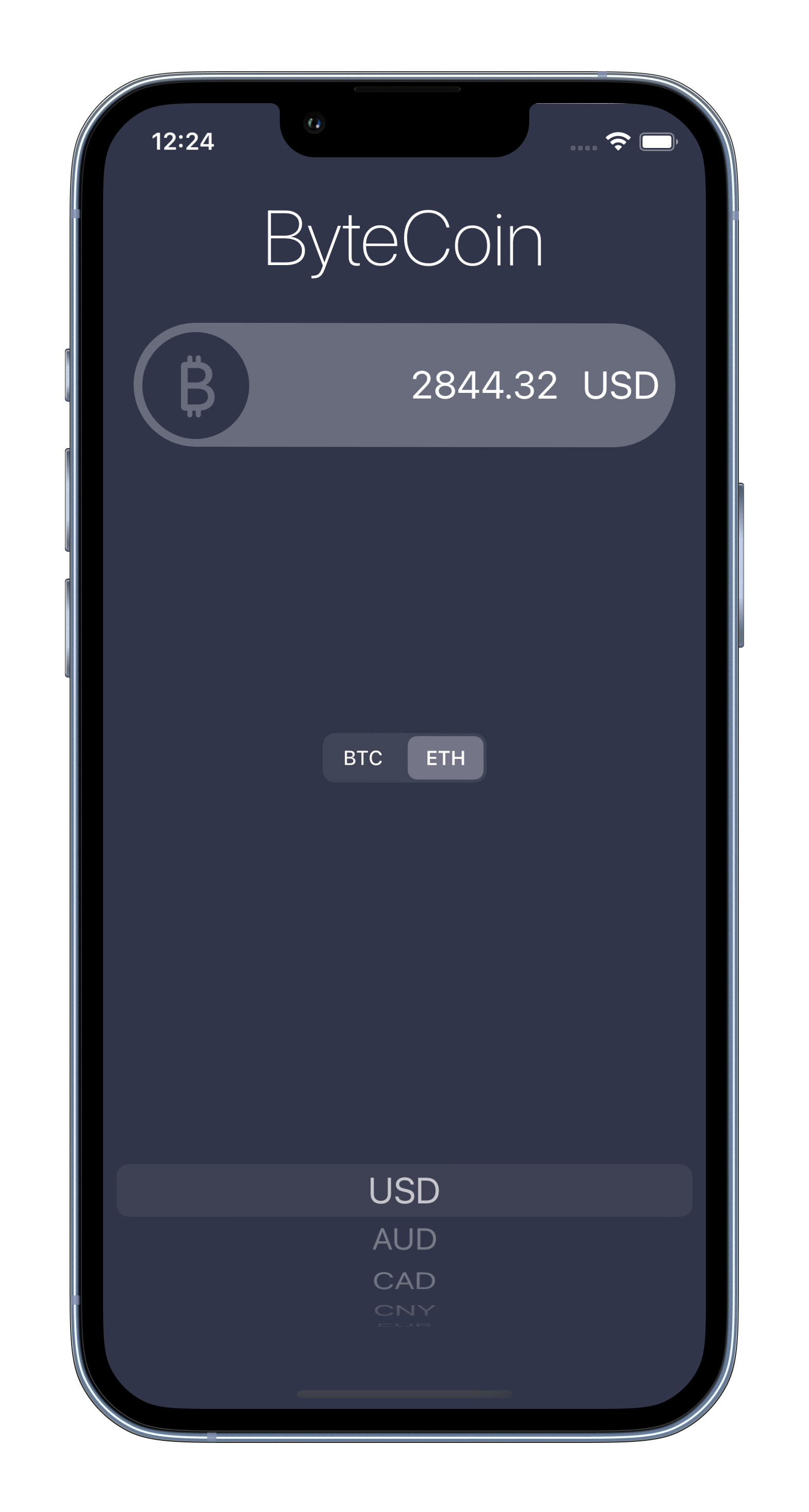 GitHub - justintsai/ByteCoin: A simple cryptocurrency iOS app for ...
