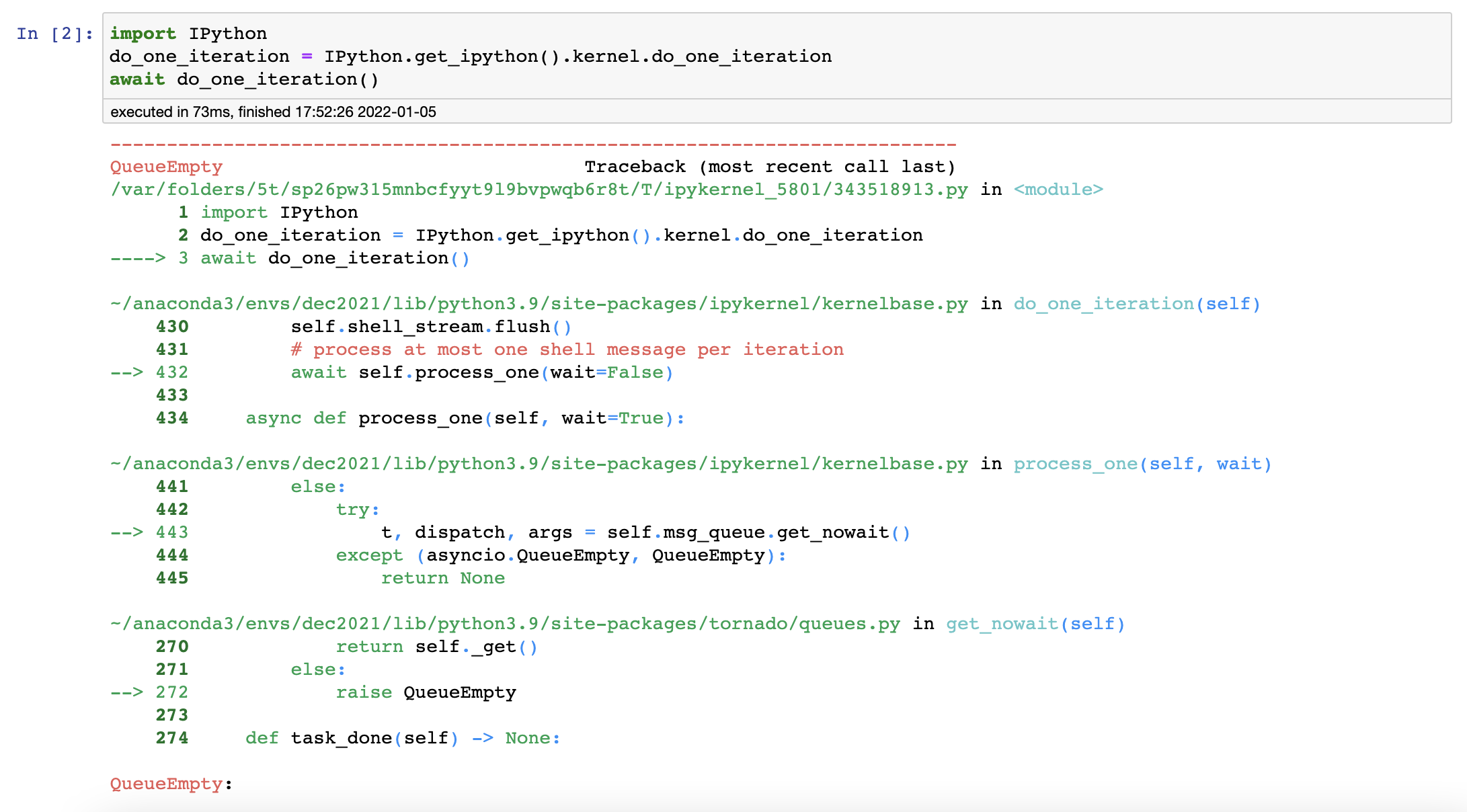 change of behaviour in do_one_iteration(), and qt5 loop integration issues? · Issue #825 ...