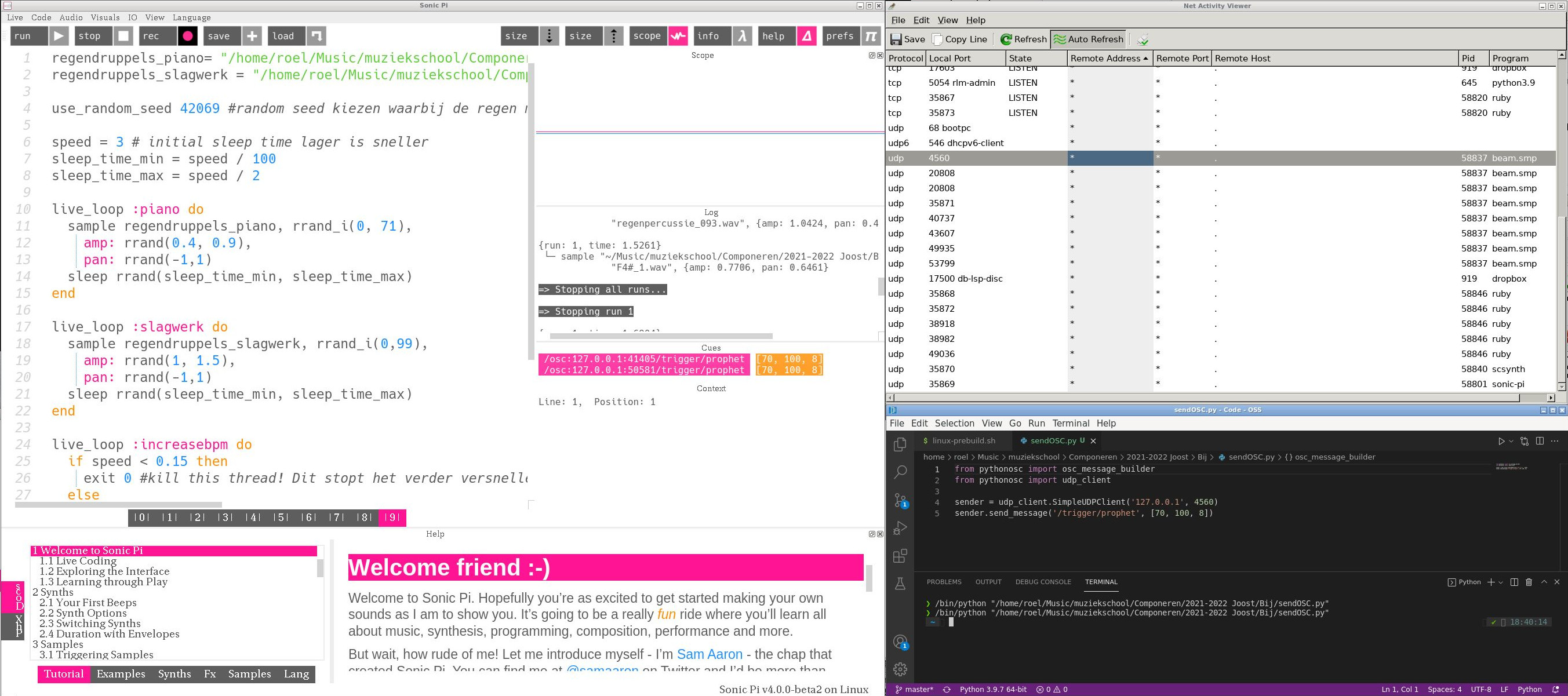 Osc Not Working · Issue 2951 · Sonic Pi Netsonic Pi · Github 