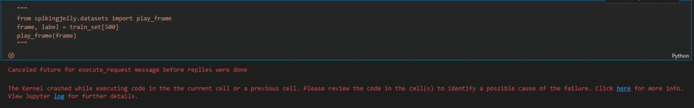 Play_Frame DVS128Gesture Dataset · Issue #325 · fangwei123456/spikingjelly · GitHub