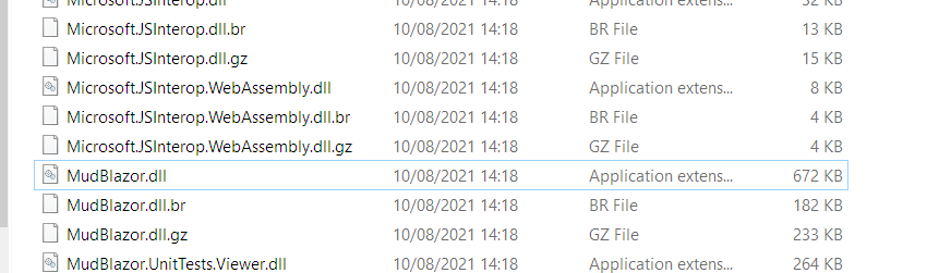 Adding MudBlazor increases published WASM app size over 400% · Issue #2424 · MudBlazor/MudBlazor ...