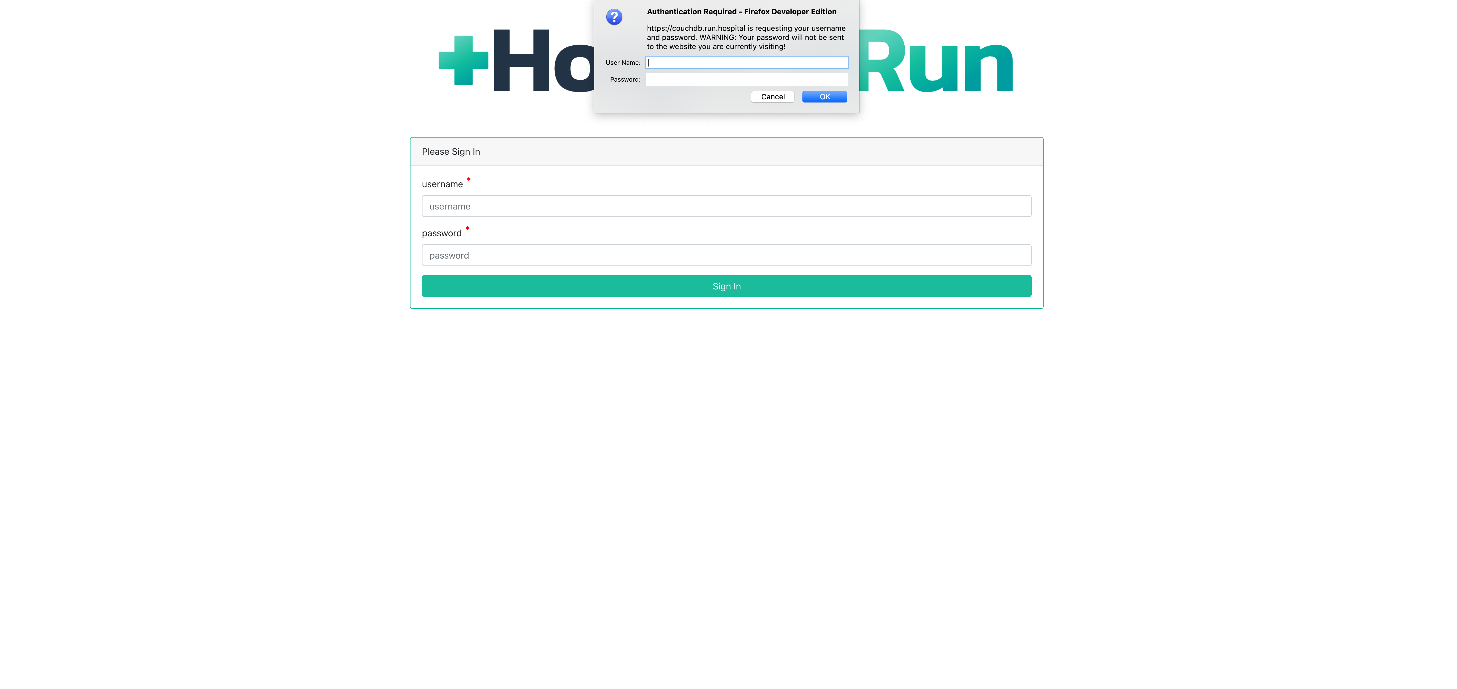 Basic authentication prompt · Issue #571 · HospitalRun/components · GitHub