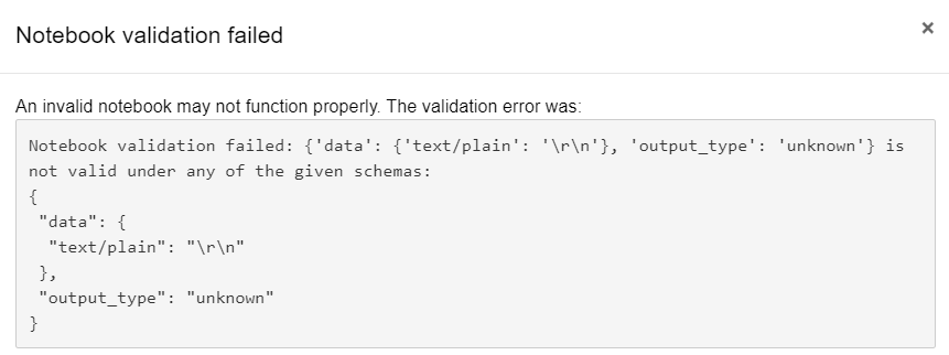 Ipynb Corruption When Moving Powershell Notebook From Jupyter To Vscode And Back · Issue 1261