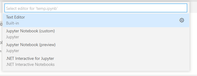 v1.0.2226030 is no longer associated with IPYNB files · Issue #1306 · dotnet/interactive · GitHub
