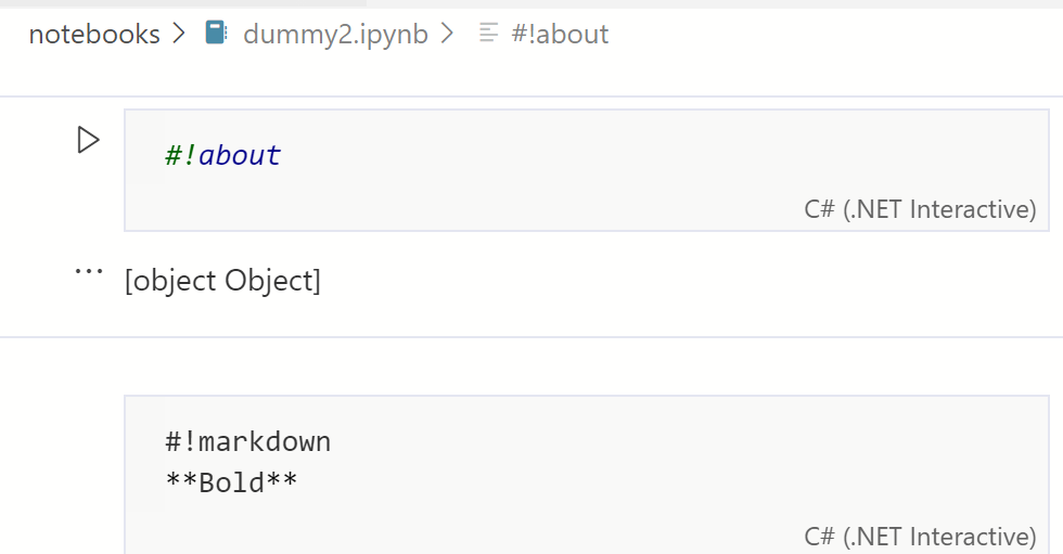 All notebook output in VSCode displaying as "[object Object]" shortly after file opens · Issue ...