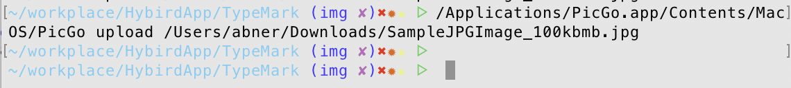 命令行调用不会输出结果 · Issue #375 · Molunerfinn/PicGo · GitHub