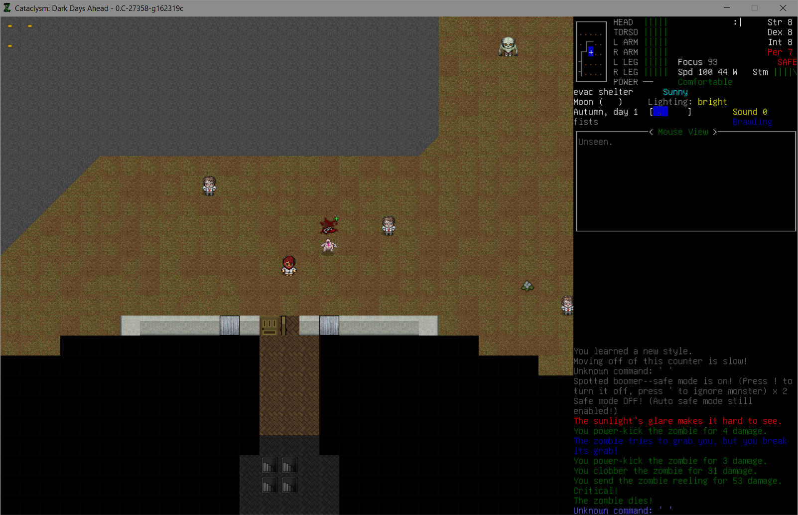 Martial art styles are using Bashing Weapons instead of Unarmed Combat ...