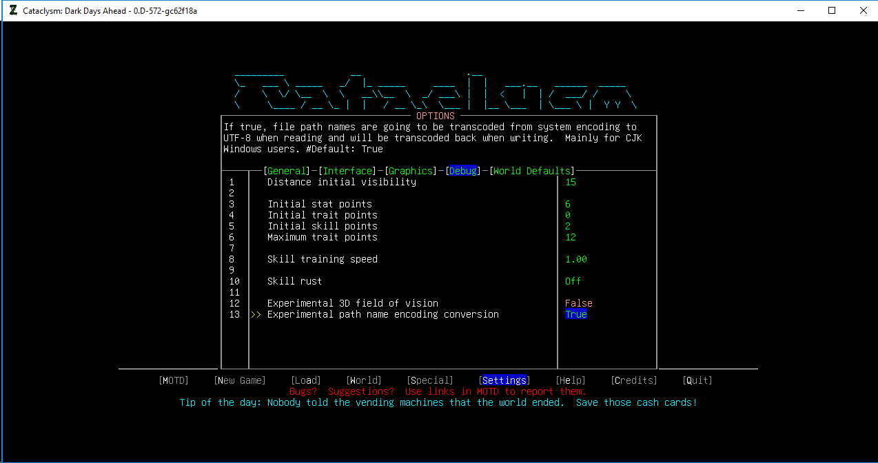 2byte text savefoldername cause savegame missing · Issue #28756 · CleverRaven/Cataclysm-DDA · GitHub