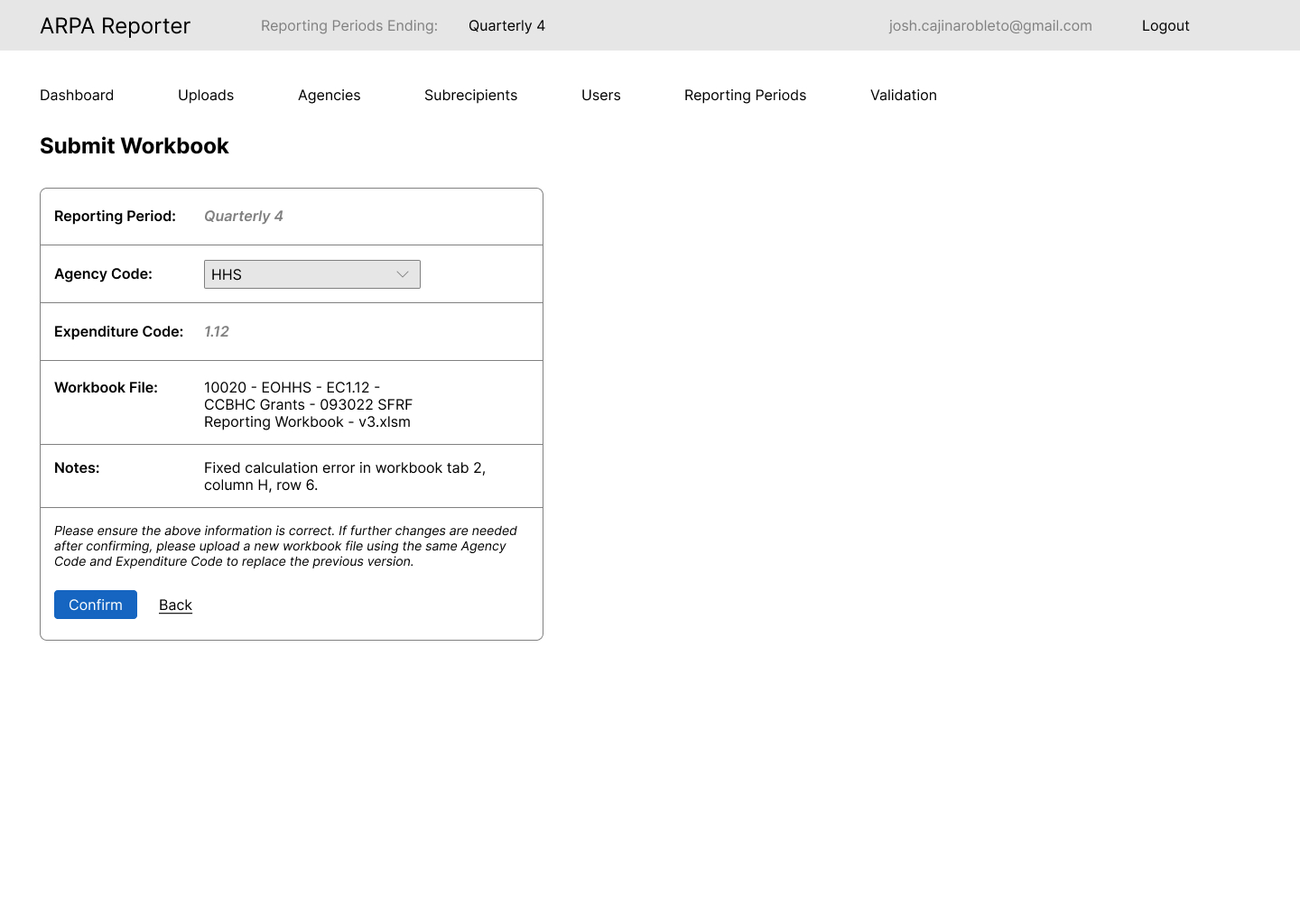 [ARPA] Add supplemental data to workbook uploads · Issue #786 · usdigitalresponse/usdr-gost · GitHub