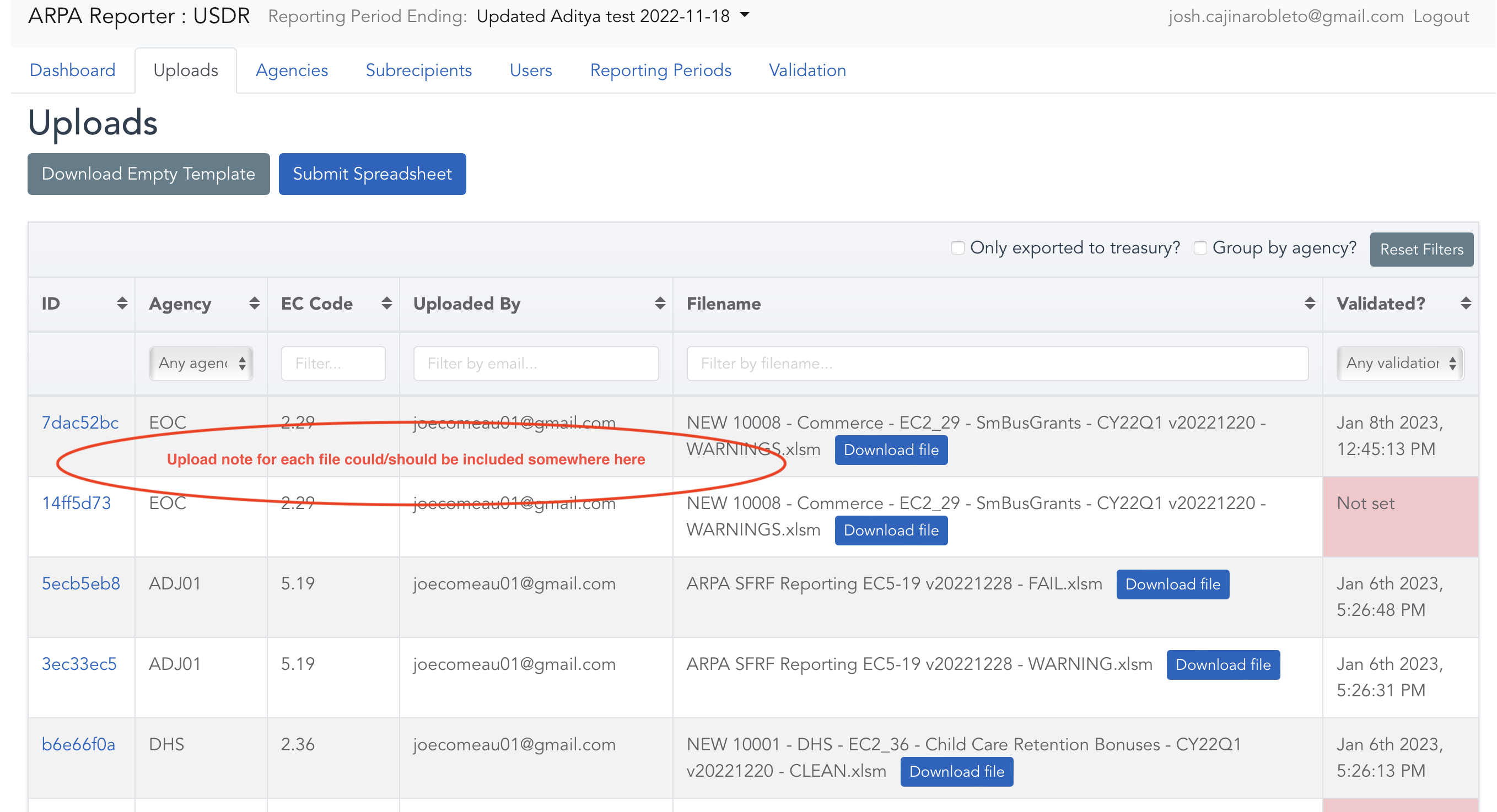 [ARPA] Add supplemental data to workbook uploads · Issue #786 · usdigitalresponse/usdr-gost · GitHub